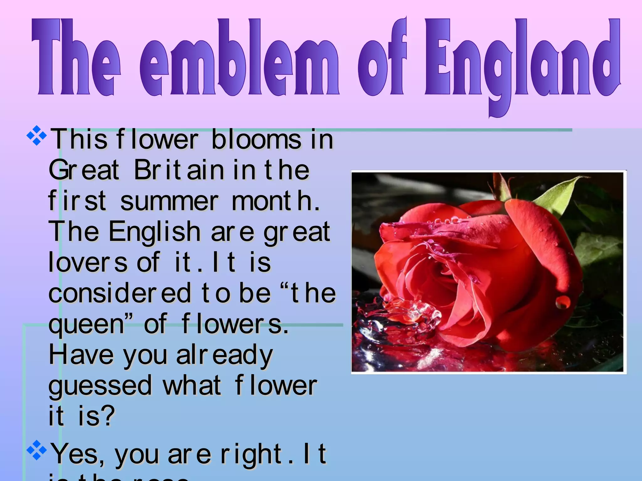 The national symbols of the uk | PPT