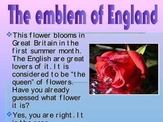 The national symbols of the uk | PPT