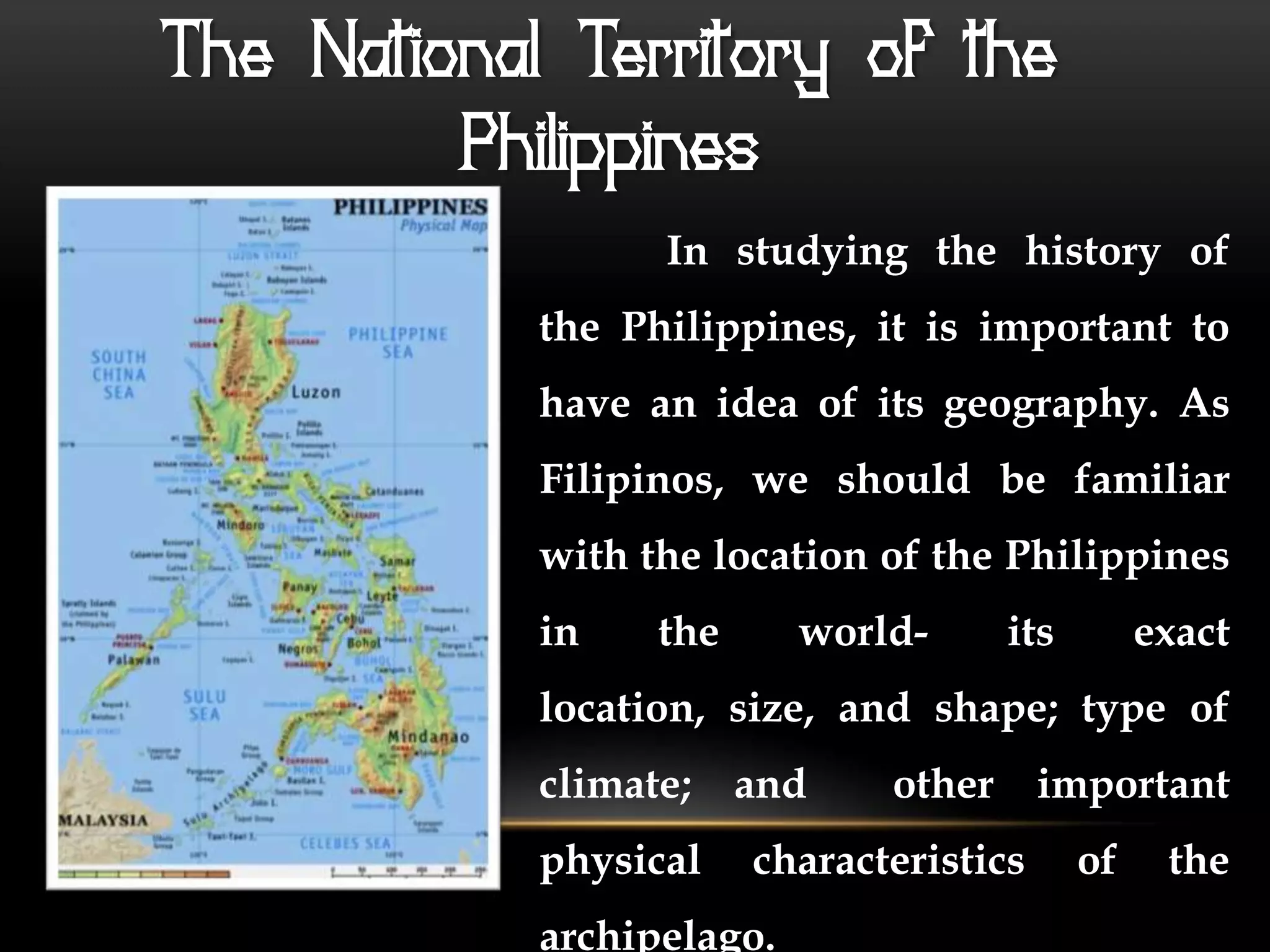 National Territory of the Philippines | PPTX