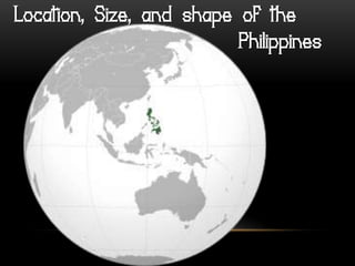National Territory of the Philippines | PPTX