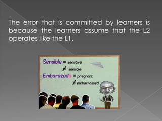 The native language effect | PPTX