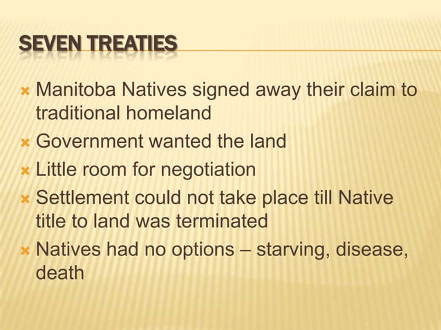 The Native Treaties | PPTX