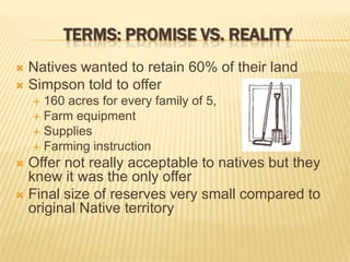 The Native Treaties | PPTX
