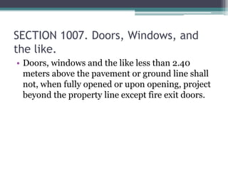 THE NATONAL BUILDING CODE OF THE PHILIPPINES and its revised rules and ...