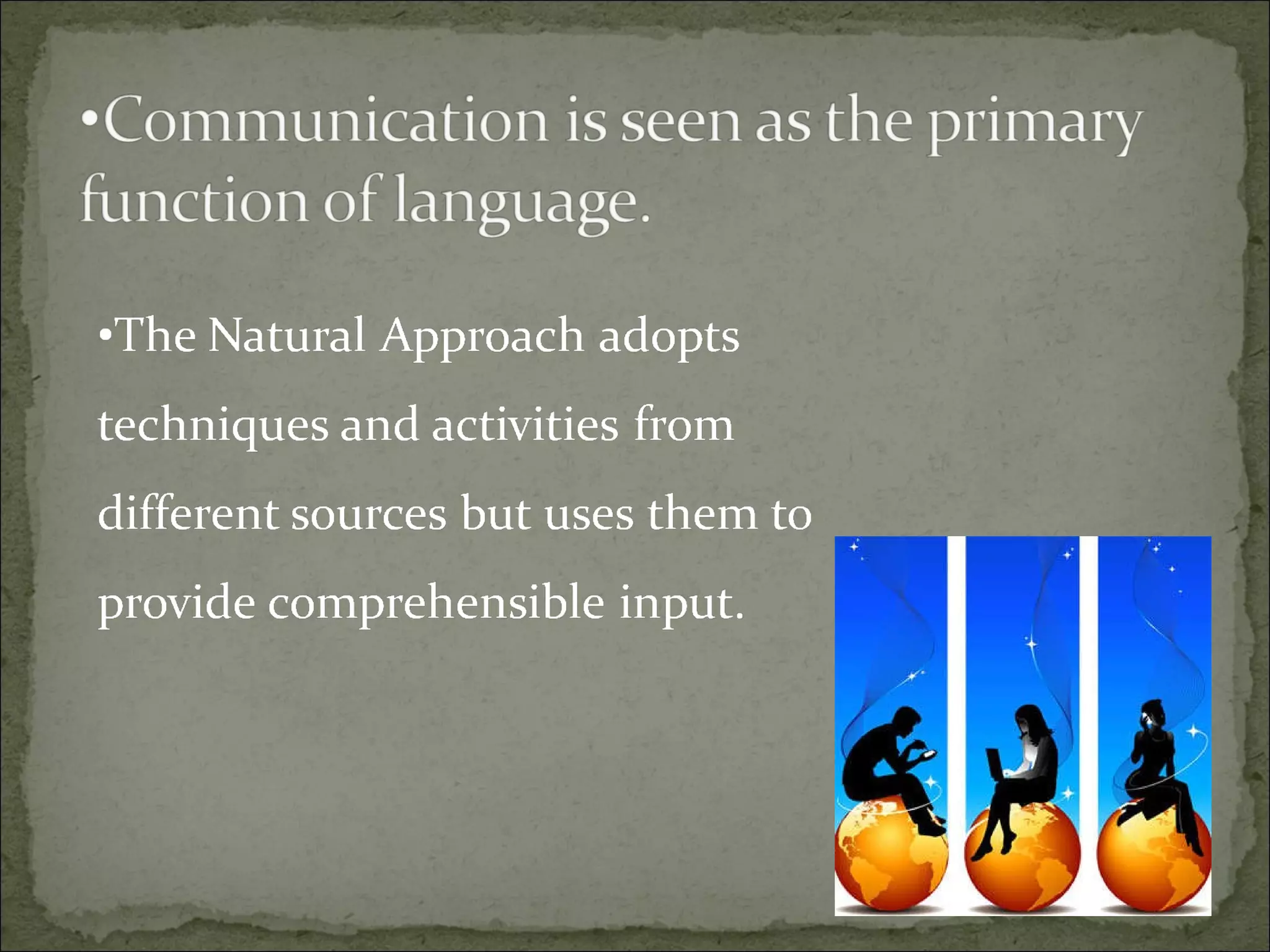 The natural approach | PPT
