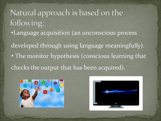The natural approach | PPT