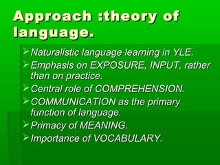 The natural approach | PPT