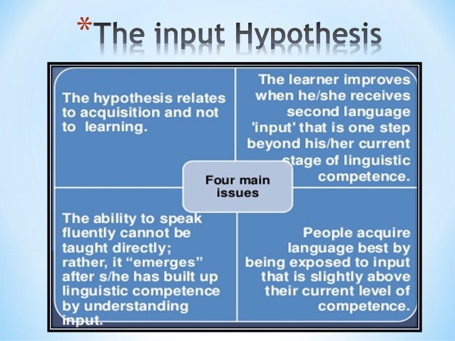 The Natural Approach