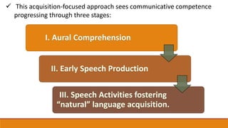 The Natural Approach | PPT
