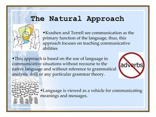 The natural approach presentation | PPT
