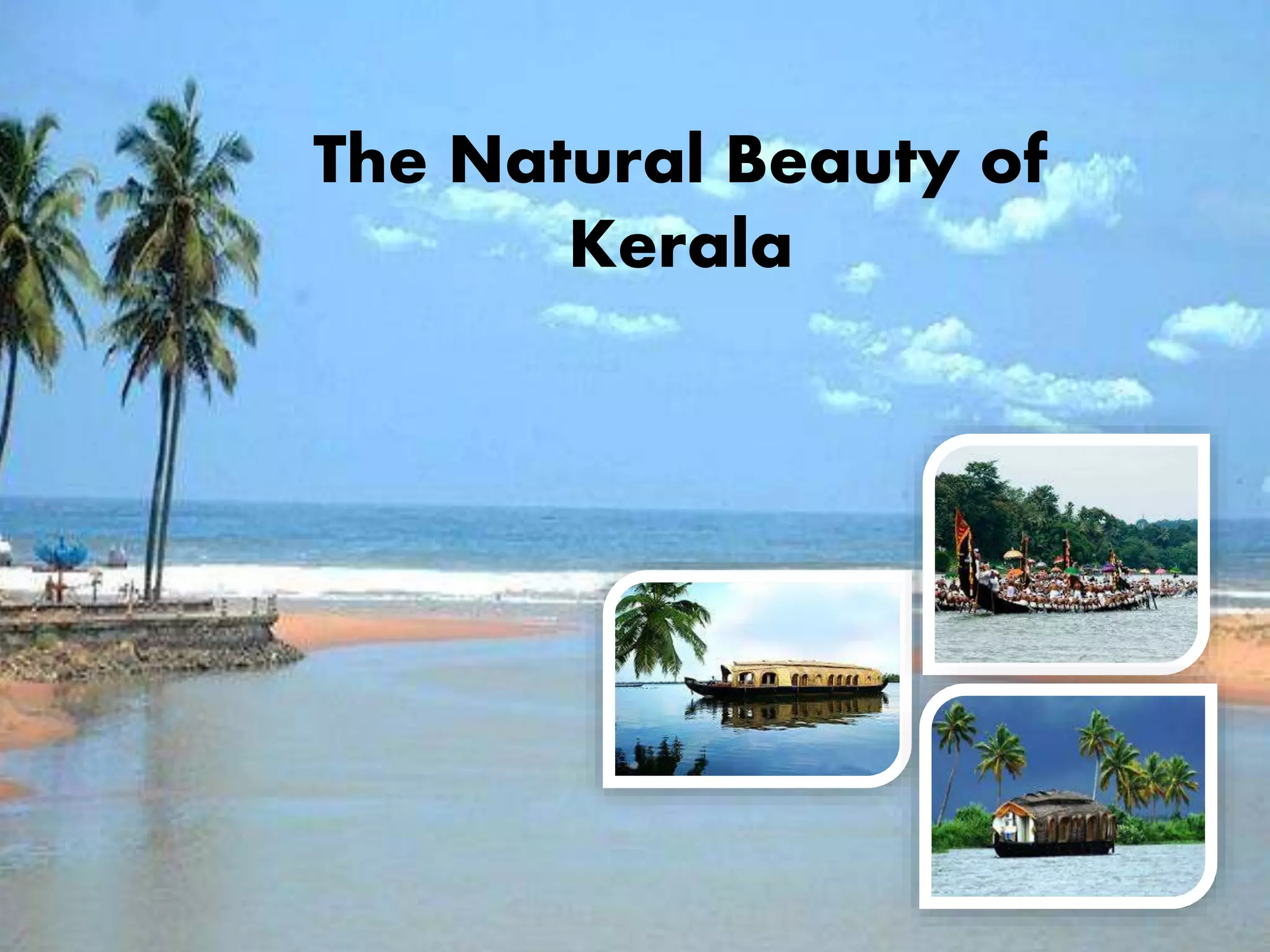The Natural Beauty of Kerala | PPTX