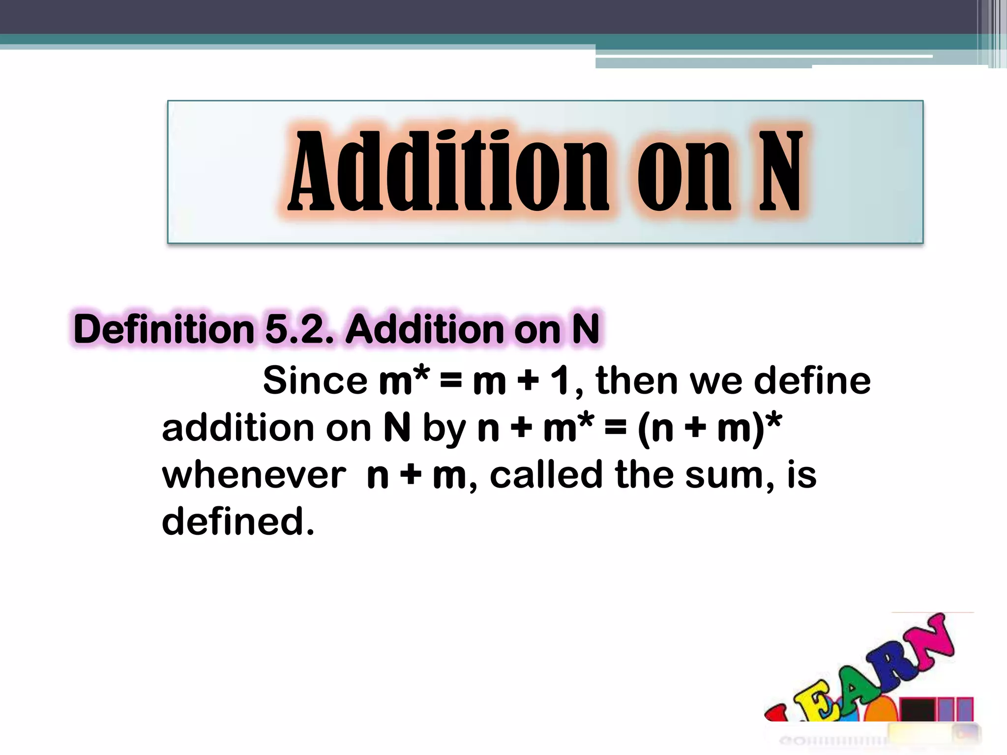 The natural numbers | PPTX
