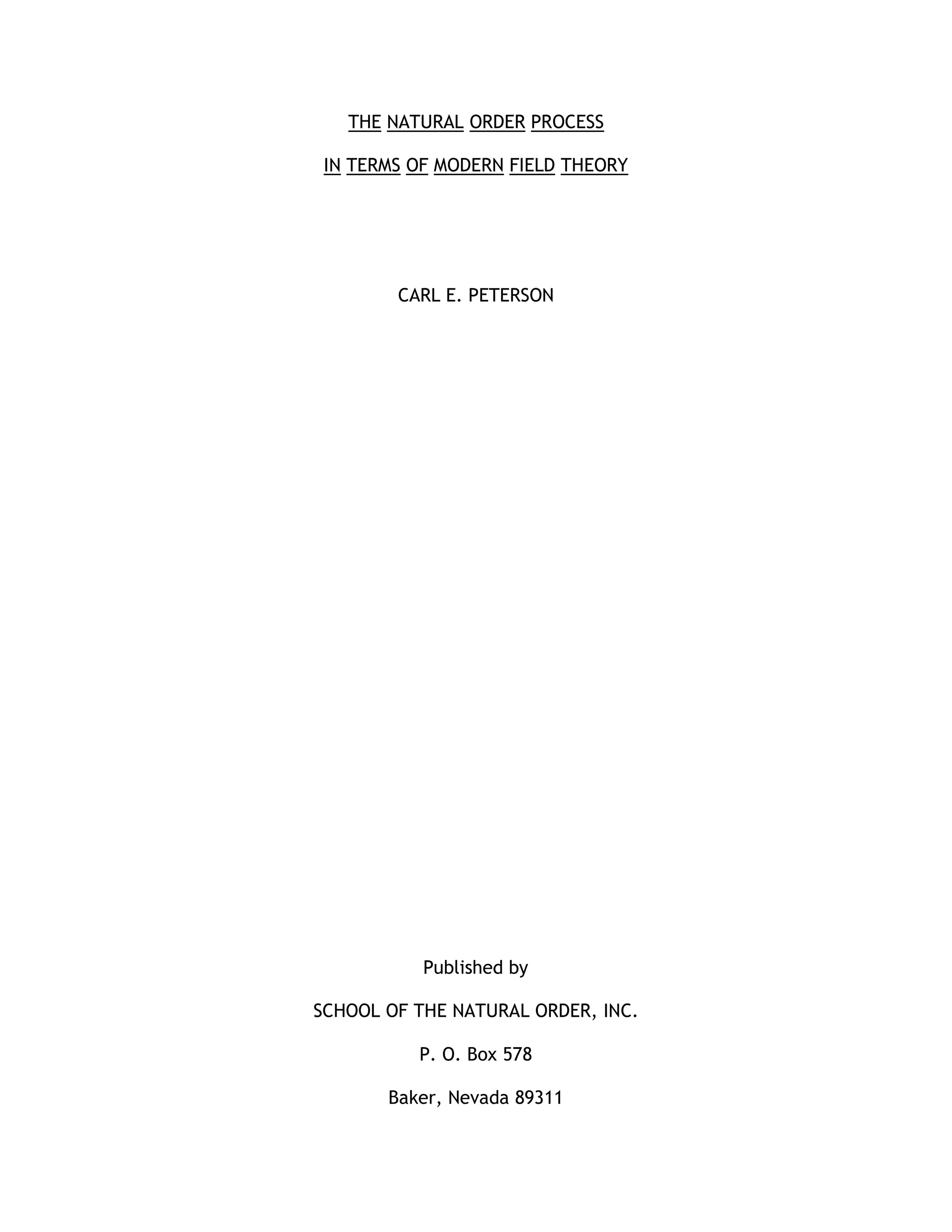 THE NATURAL ORDER PROCESS IN TERMS OF MODERN FIELD THEORY.pdf