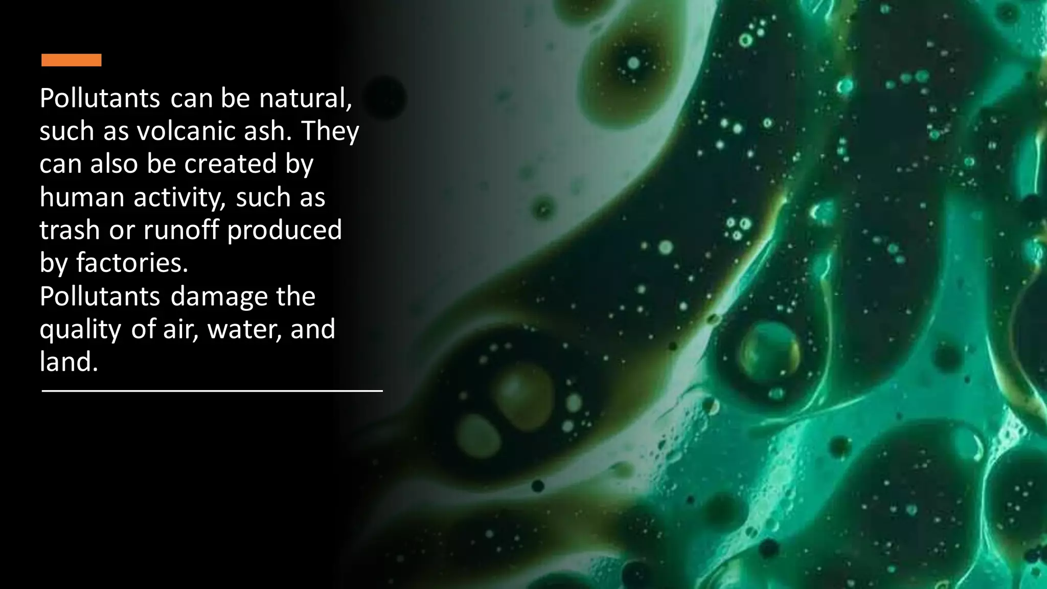 The natural pollution and the anthropogenic pollution | PDF