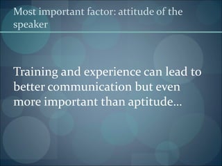 The natural speaker chapter 1 | PPT | Free Download