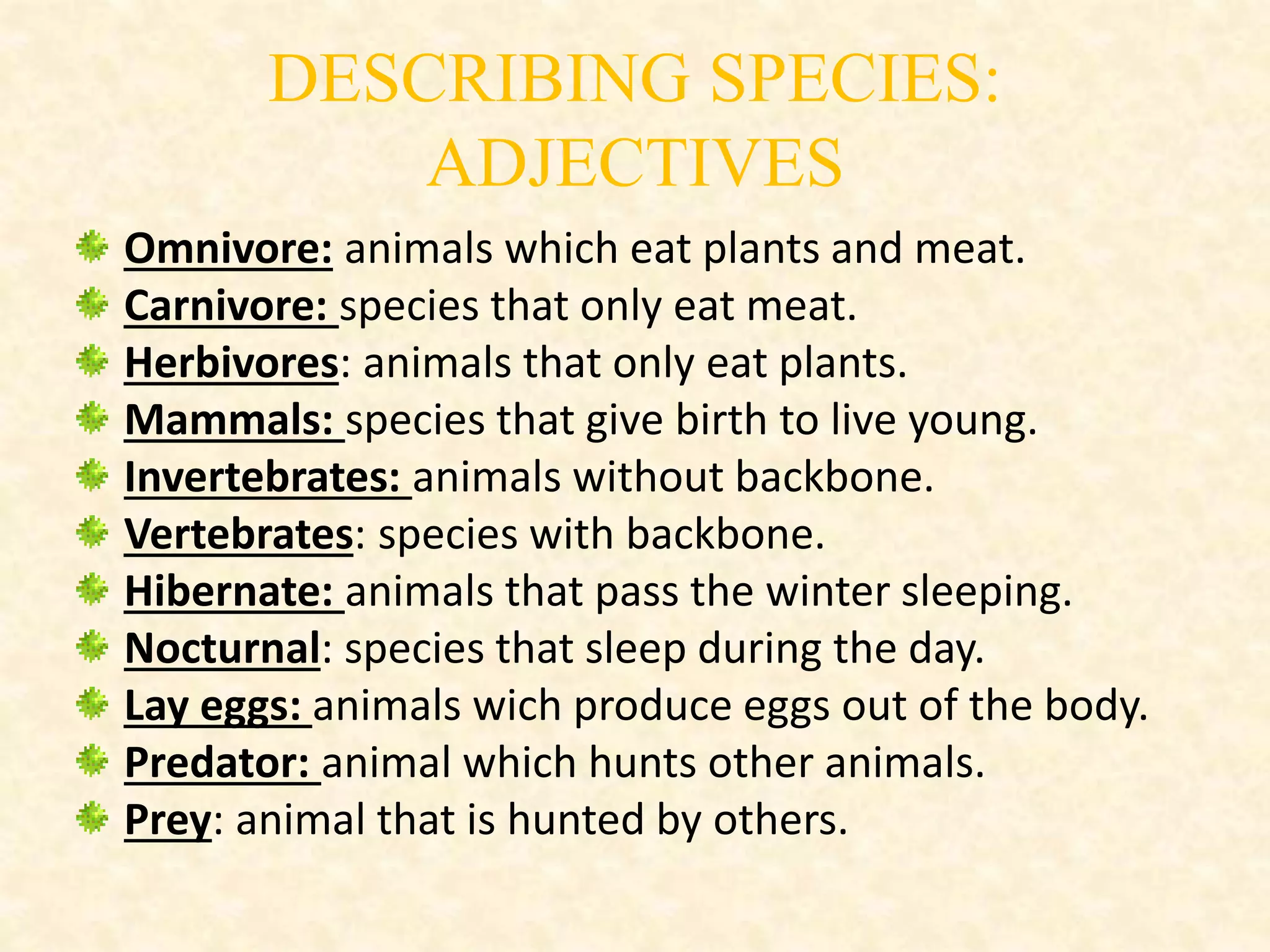 The natural world | PPT