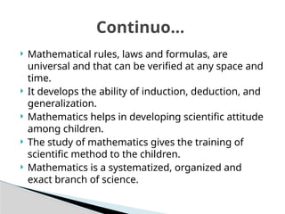 THE NATURE AND SCOPE OF MATHEMATICS.pptx