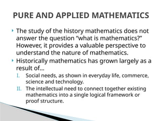 THE NATURE AND SCOPE OF MATHEMATICS.pptx