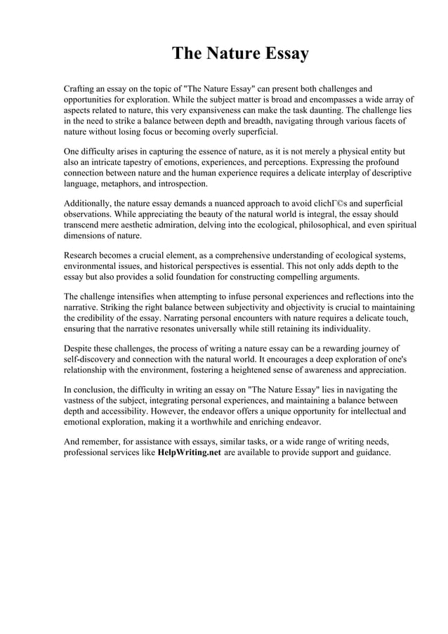 The Nature Essay.pdf
