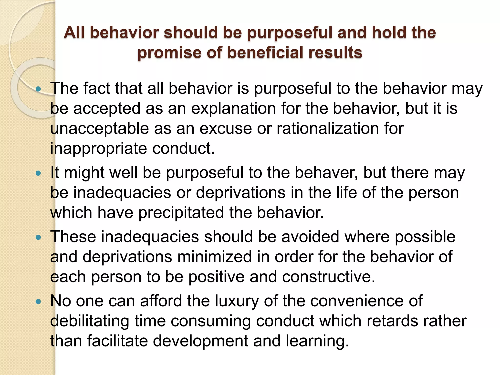 The nature of behavior | PPTX