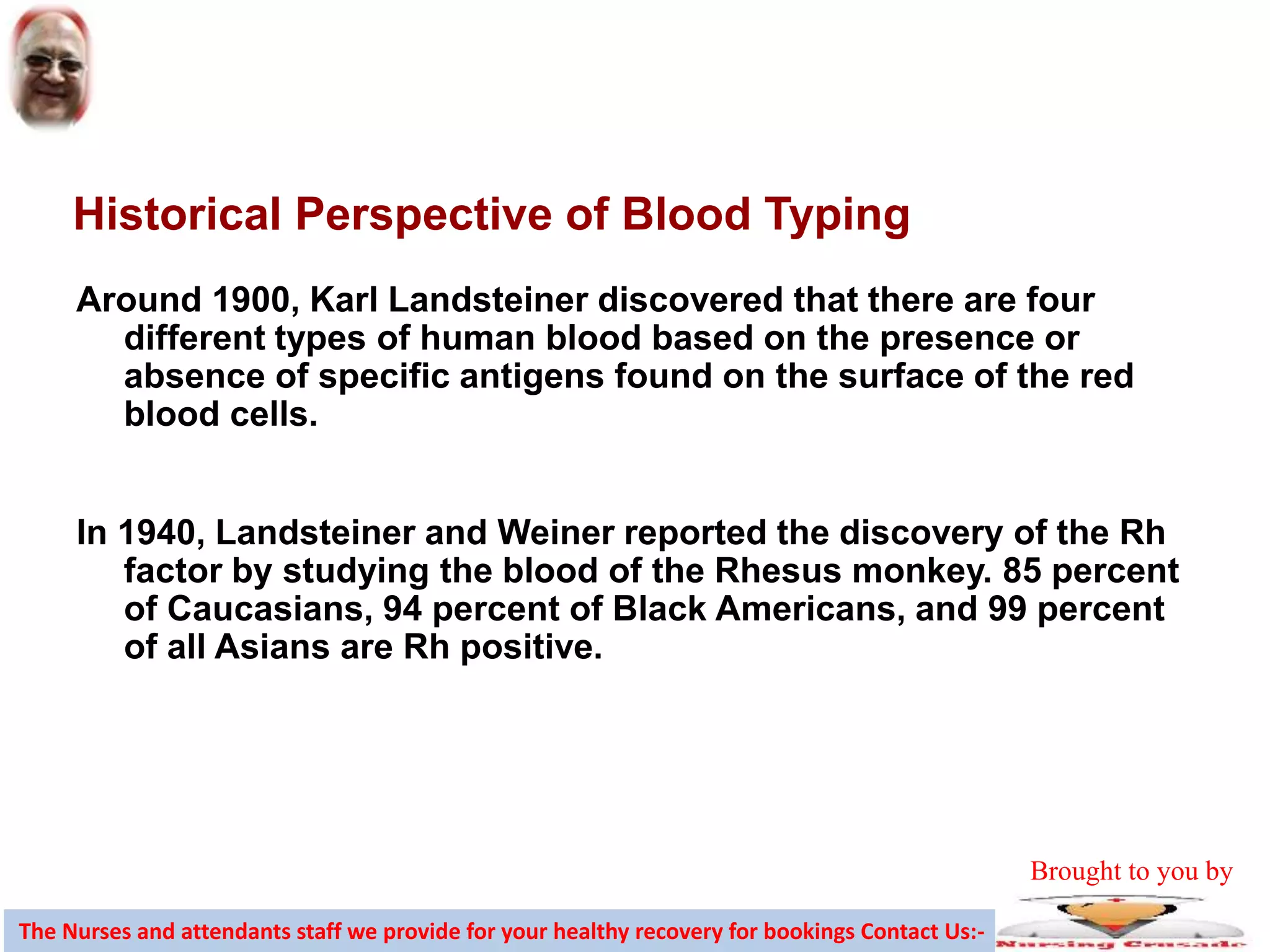 The nature of blood | PPTX