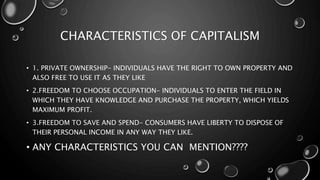 THE NATURE OF CAPITALISM IN THE USA- (final).pptx | Business | Business ...