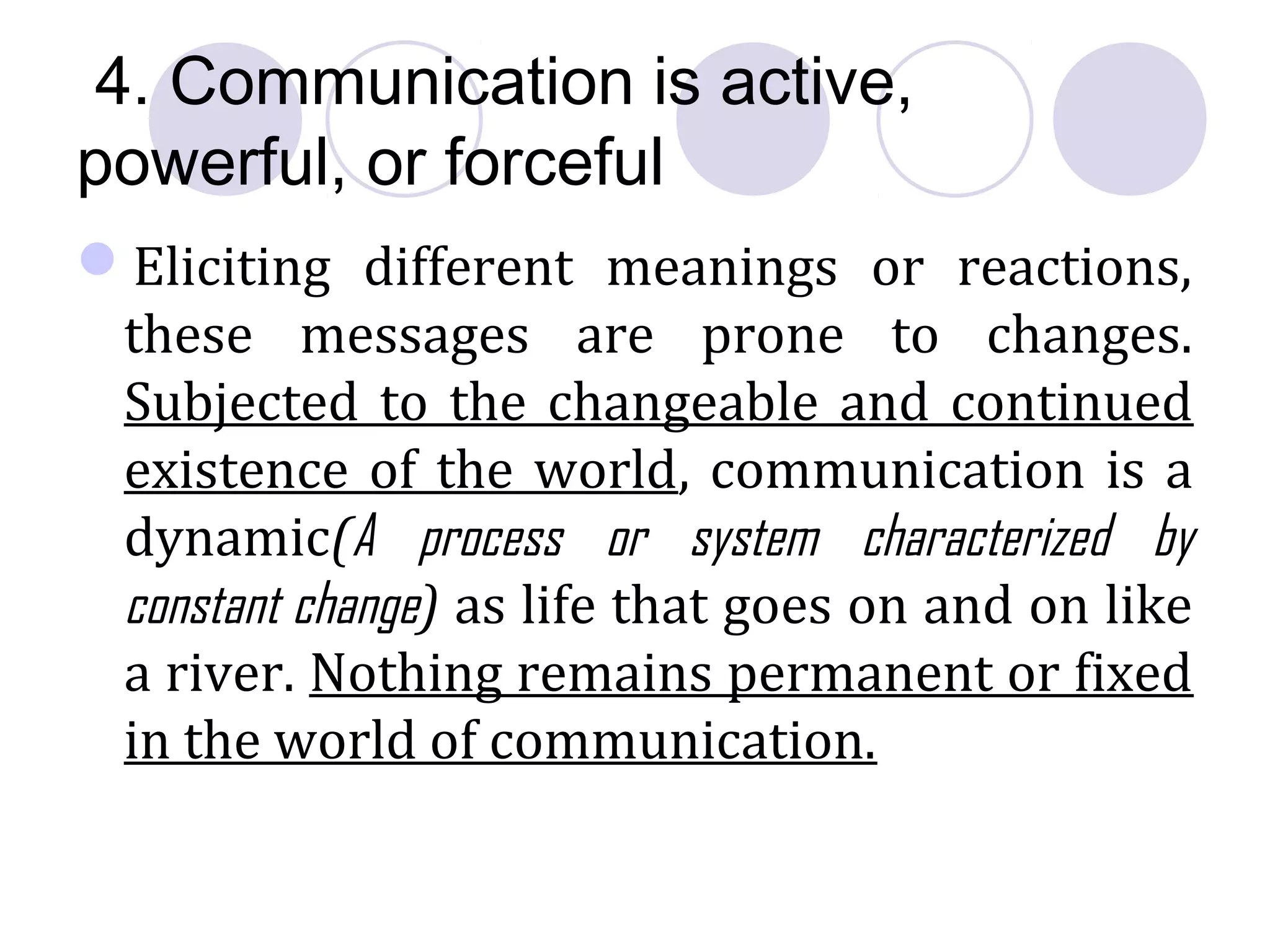 The nature of communication | PPT