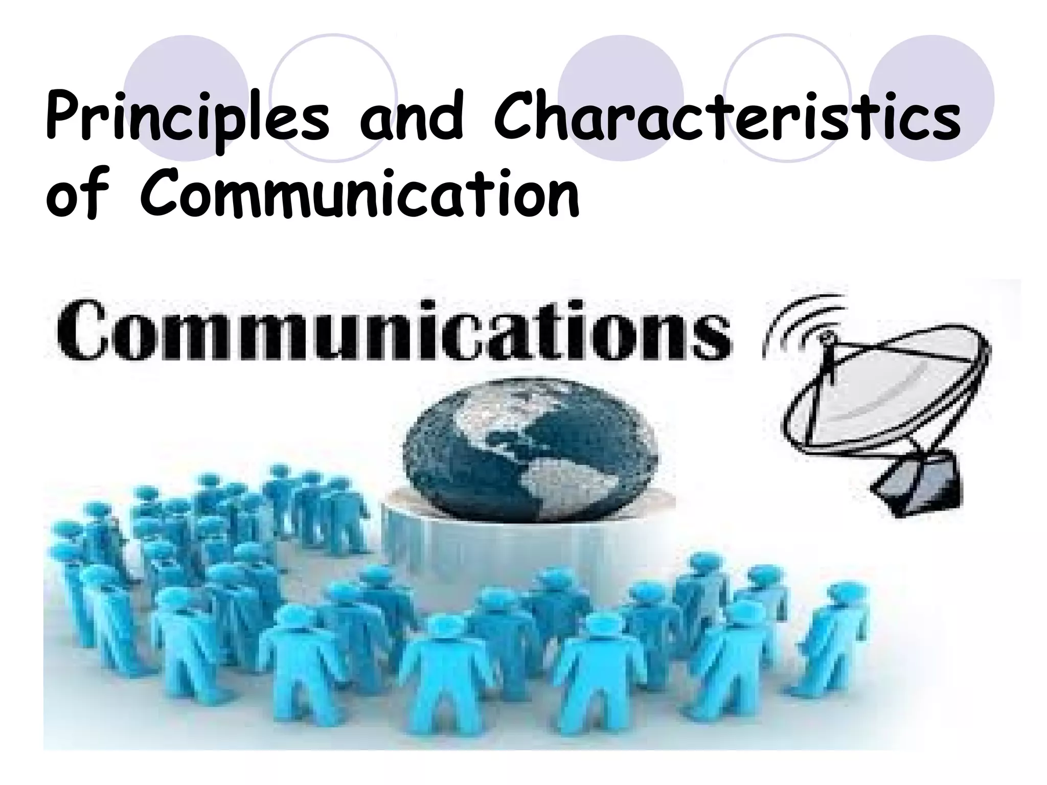 The nature of communication | PPT