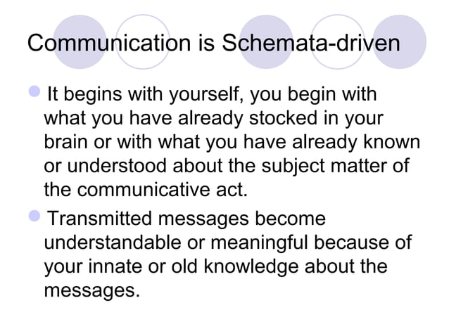 The nature of communication | PPT