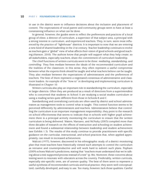 The Nature of Curriculum, Curiculum concepts, | PDF