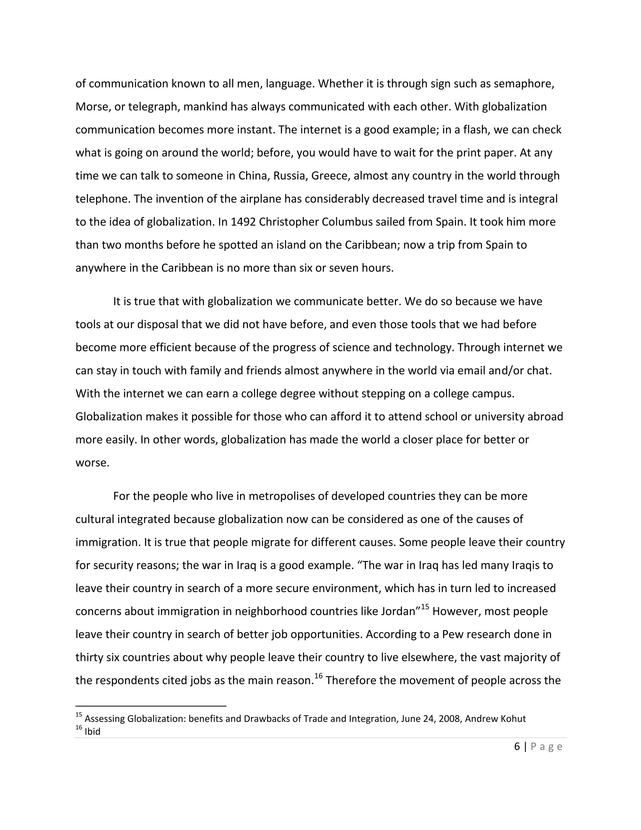 The nature of globalization | PDF