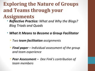 The nature of group memberships first class adlt 675 | PPT