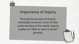 The Nature of Inquiry and Research. pptx | PPTX
