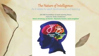 The nature of intelligence 1 | PPT