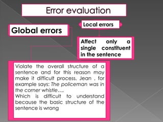 The nature of learner language (rod ellis | PPTX