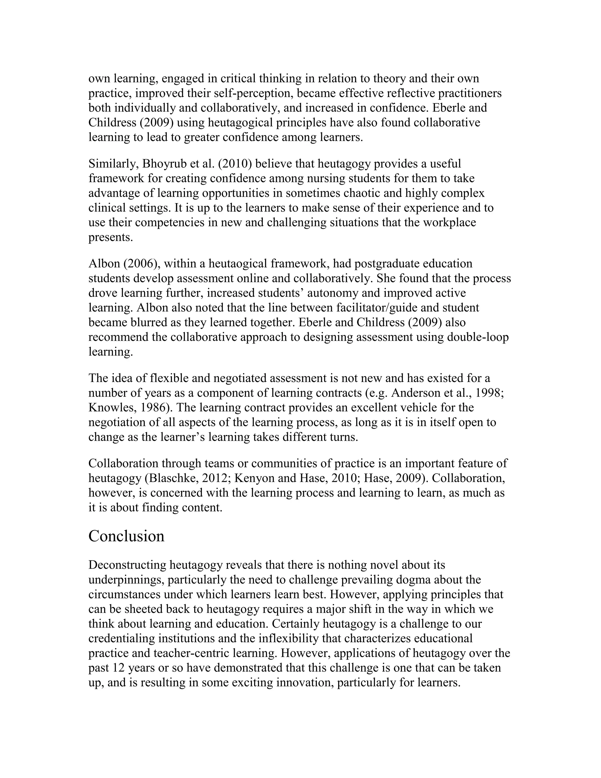 Self-determined learning | DOCX