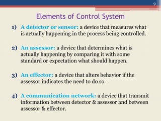 The nature of management control systems | PPTX