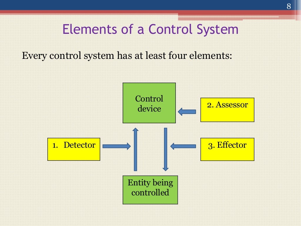 The nature of management control systems