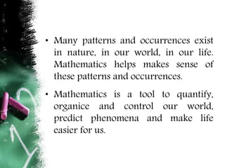 The Nature of Mathematics | PPTX