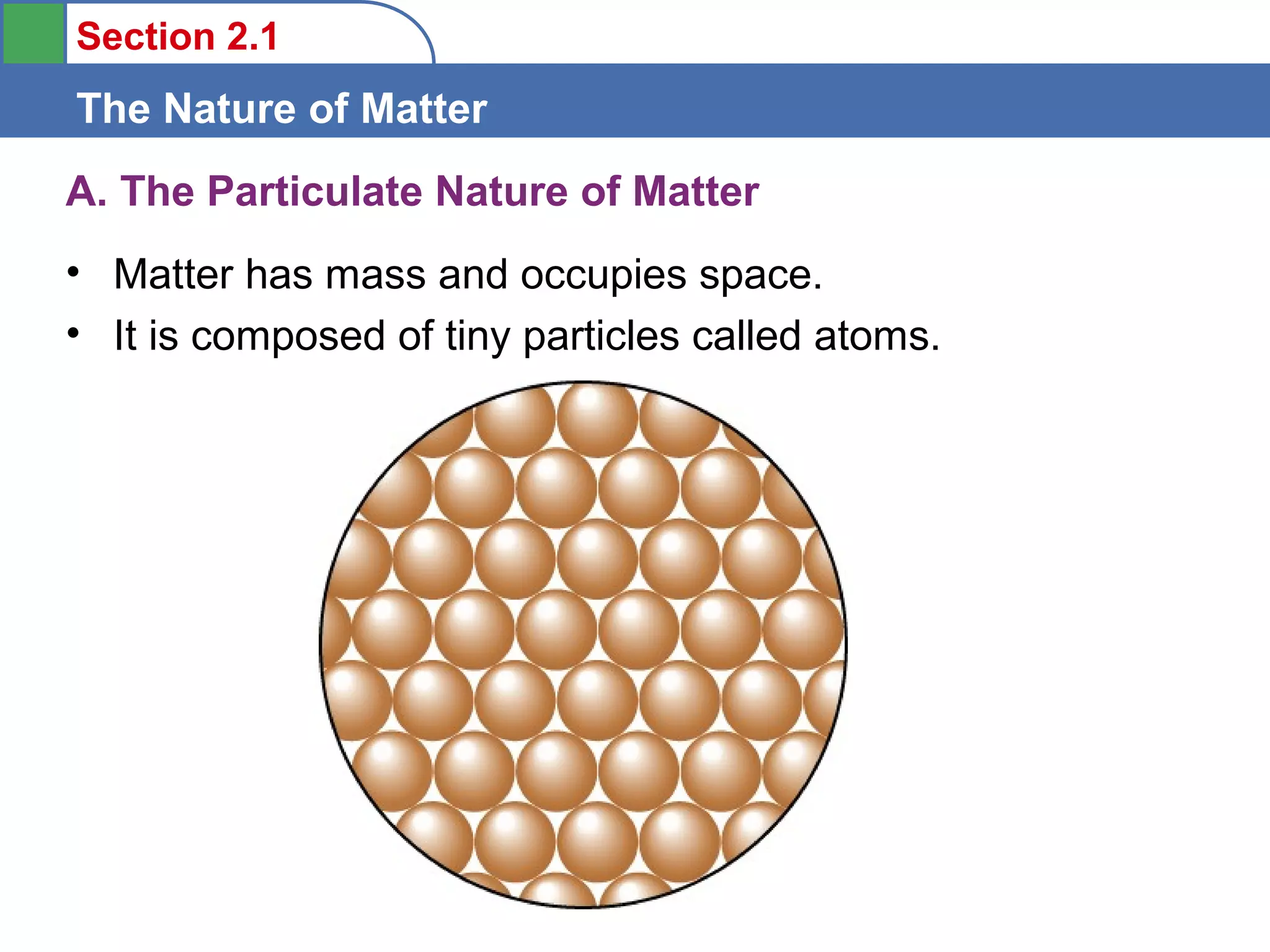 The nature of matter | PPT