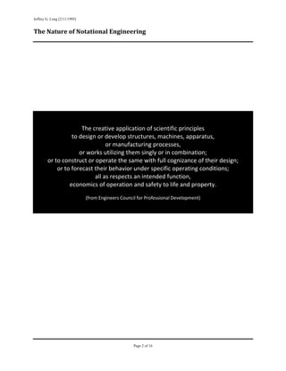 The nature of notational engineering | PDF