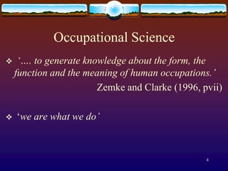 The nature of occupations 2002 | PPT