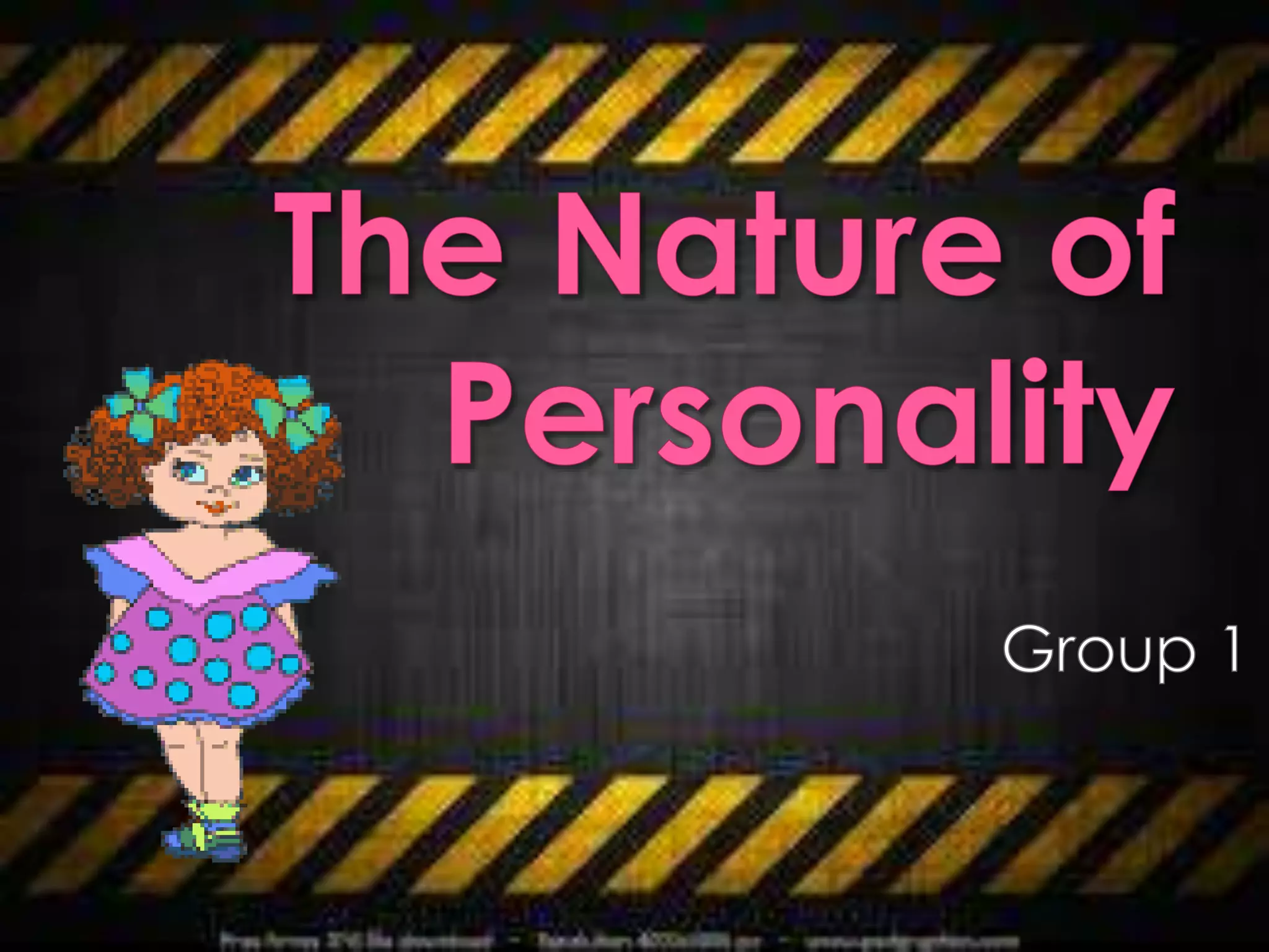 The Nature of Personality | PPTX
