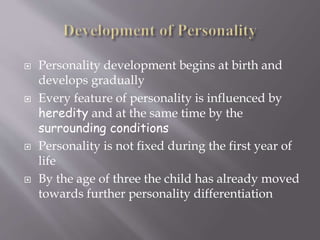 The nature of personality | PPT