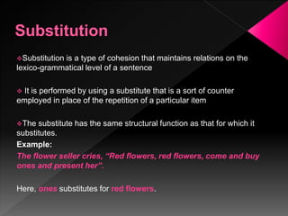 The nature of reference in text and in powerpoint presentation | PPTX