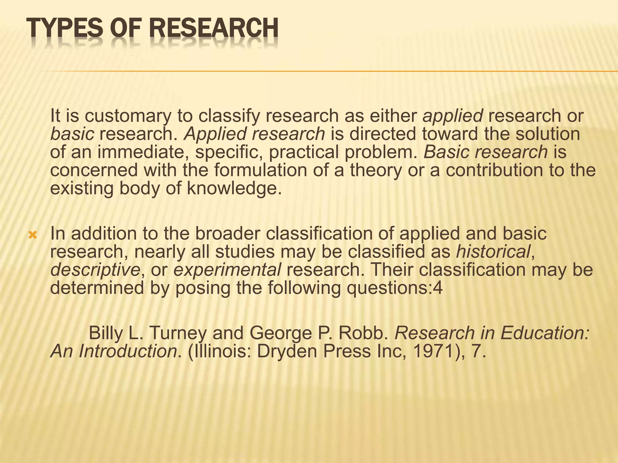 The Nature of Research | PPTX