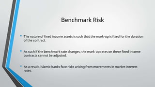 The Nature of Risks Faced by Islamic Banks | PPTX