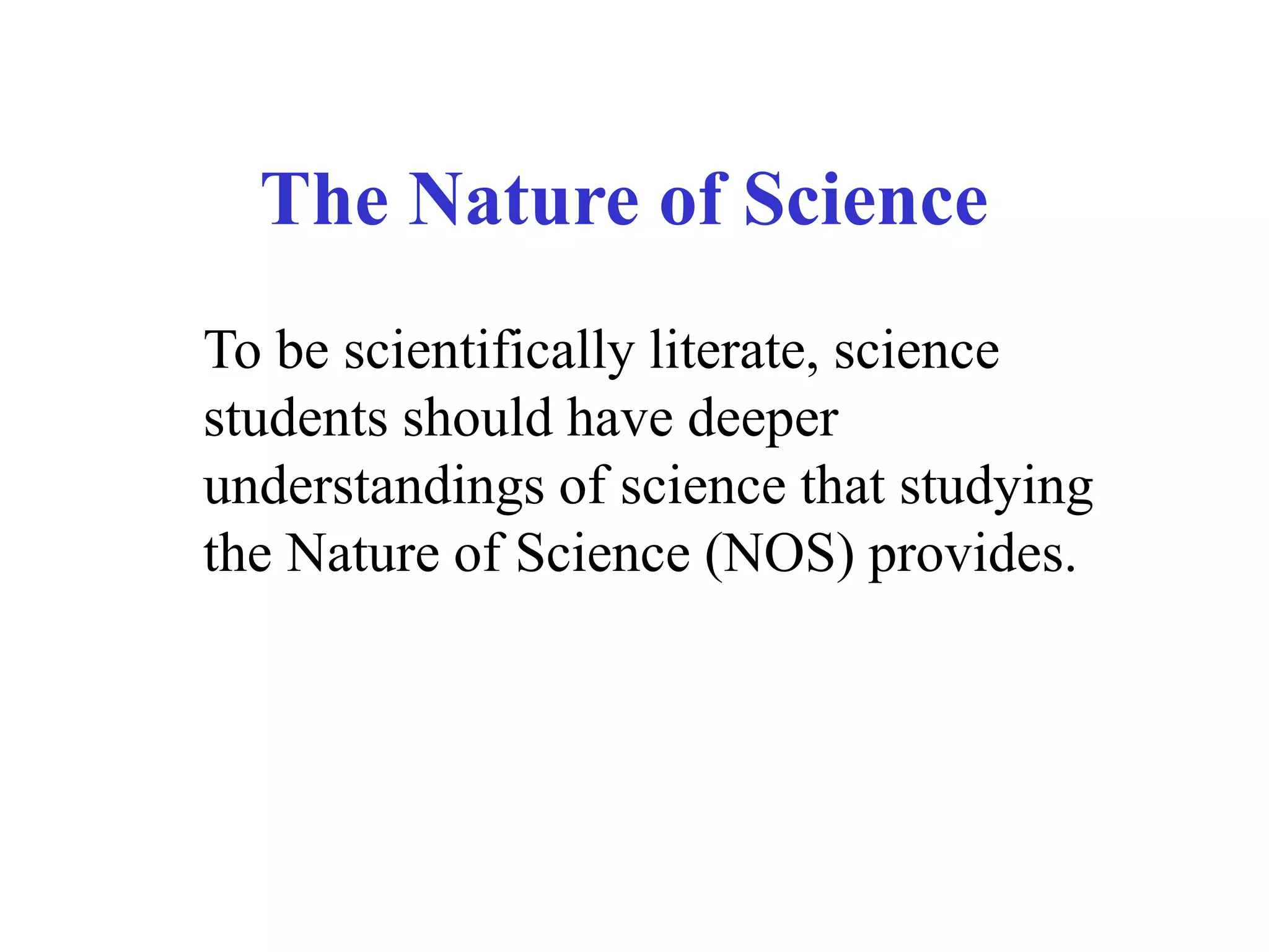 The Nature of Science.ppt