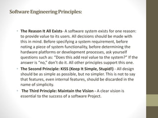 The Nature of Software and Software Engineering ppt.pdf | Operating ...