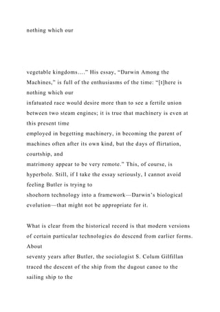 THE NATURE of TECHNOLOGYWhat It Is and How It EvolvesW.docx